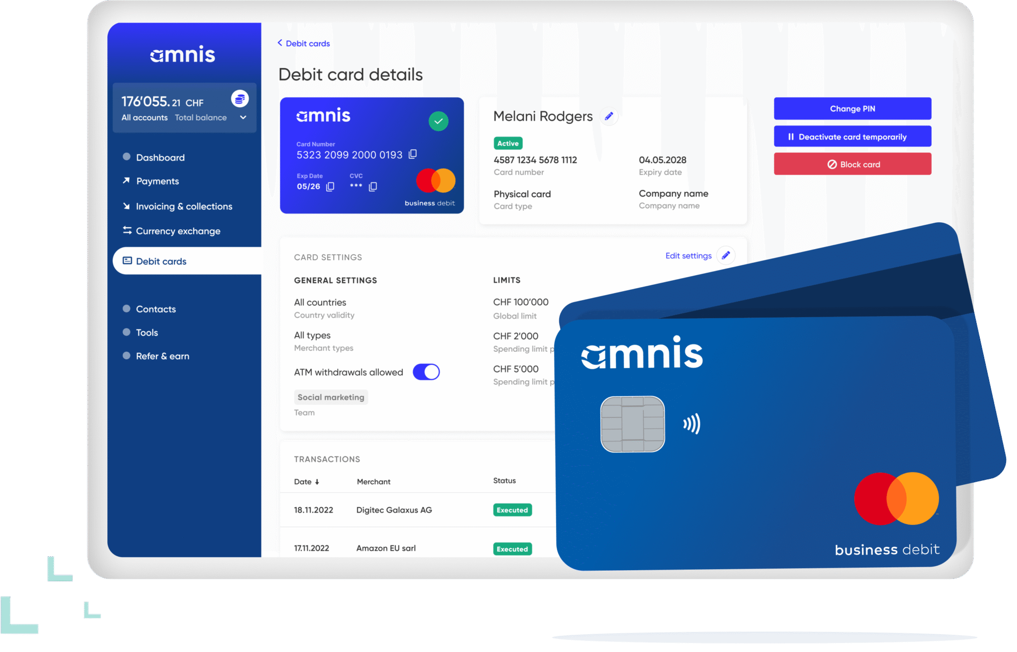 Business Debit Card Amnis X Mastercard business-debit-card-amnis-x-mastercard