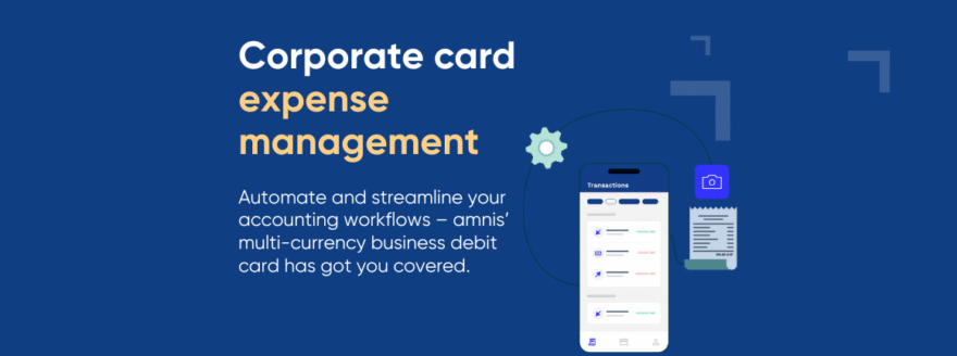 Corporate Credit Card Expense Management - made easy | amnis