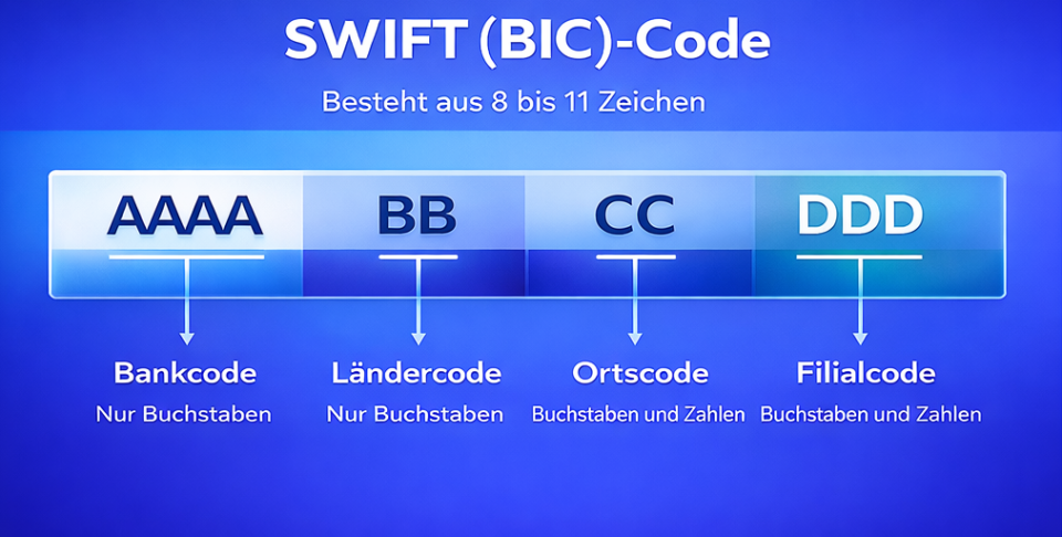 Der Unterschied zwischen SWIFT- und BIC-Codes | amnis